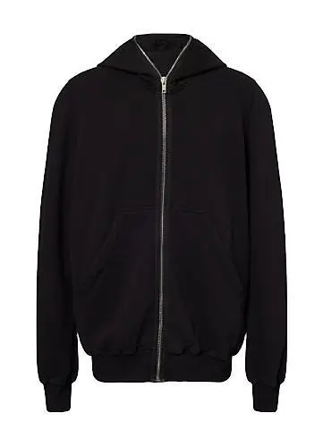 Rick Owens Jumbo Gimp Relaxed-fit Cotton-jersey Hoody - Black