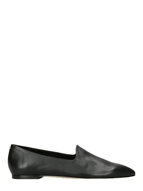 AeydĒ Vanna Leather Loafers - Black
