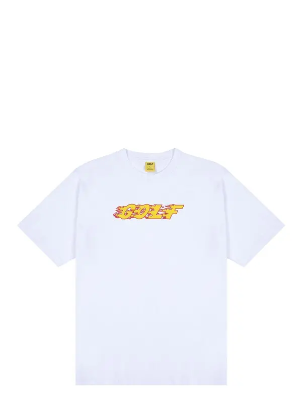 GOLF WANG Inferno Logo Tee - White