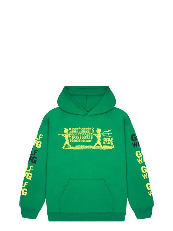 GOLF WANG Sacrifice Hooded Sweatshirt - Green