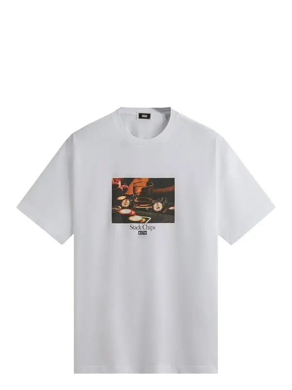 Kith Stack Chips Tee - White