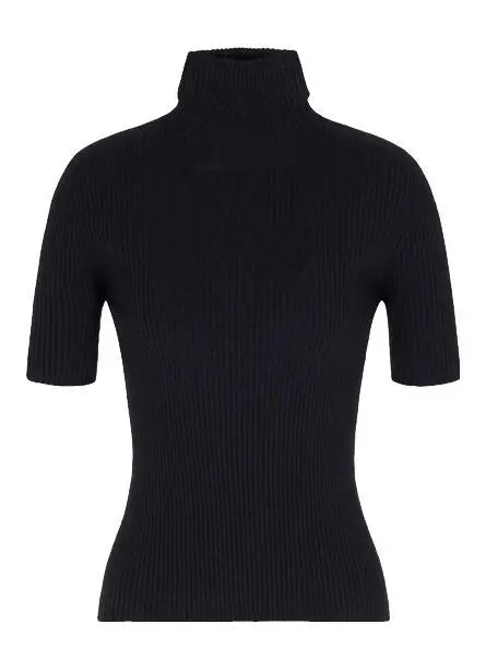 Giorgio Armani Cashmere Rollneck Jumper - Black
