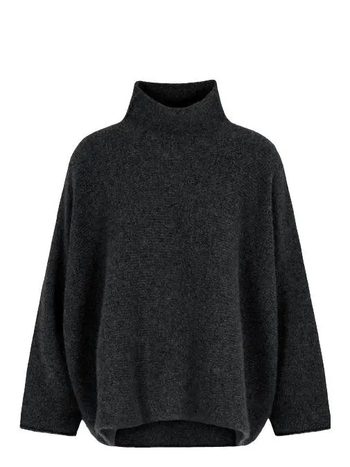 Giorgio Armani Cashmere Mock-neck Jumper - Black / White / Pink / Gray