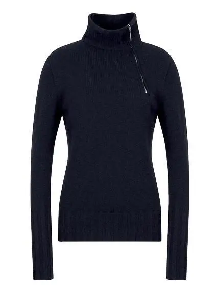 Giorgio Armani Pure Cashmere Turtleneck Jumper - Blue / Navy