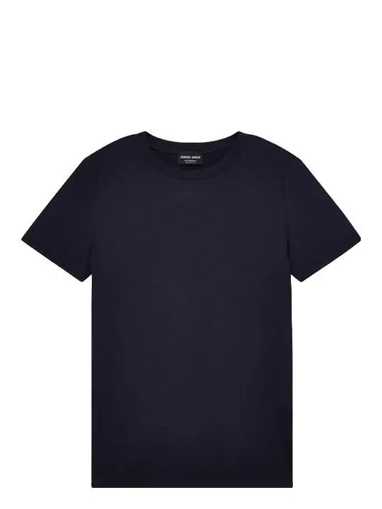 Giorgio Armani Pure Cashmere T-shirt - Blue / Navy