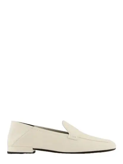 Giorgio Armani X 10 Corso Como Calfskin Loafers - White