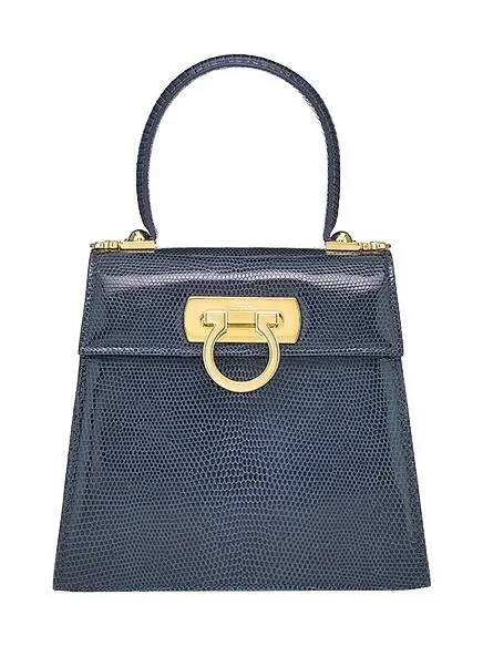 FERRAGAMO Iconic Top Handle Bag - Gold