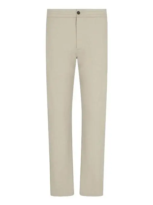 Giorgio Armani Cashmere Jersey Trousers - Natural