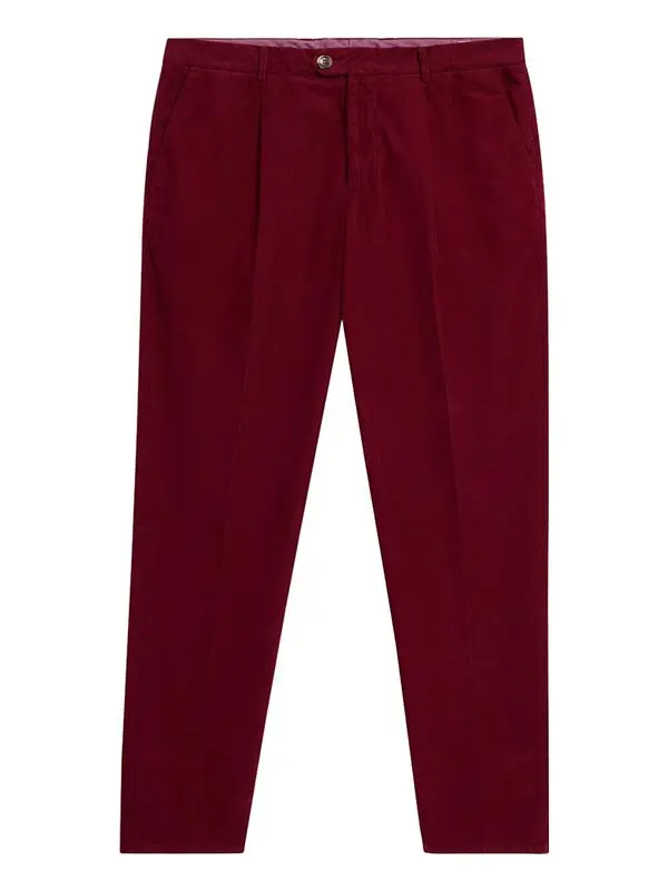 Brunello Cucinelli Micro Corduroy Trousers - Purple