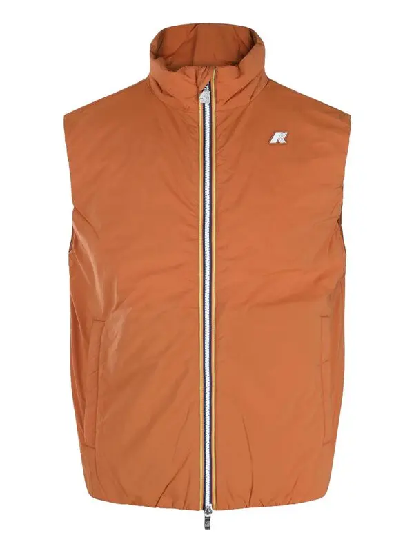 K-WAY Casual Nylon Jacket - Orange Adobe