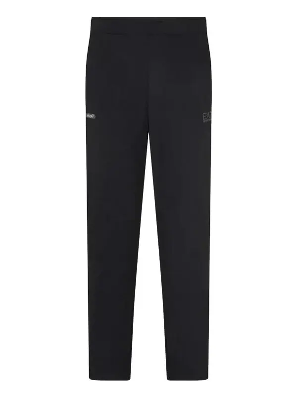 Emporio Armani Logo-print Track Pants - Black