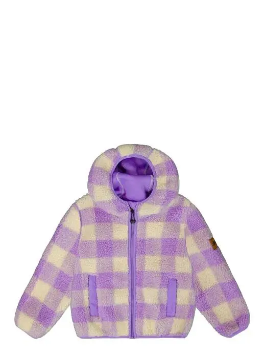 DEUX PAR DEUX Mid-season Hooded Jacket - Lavender