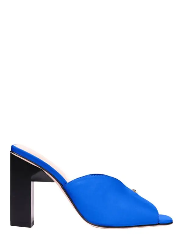 TIANNIA BARNES Tiffany Mule Sandals - Cobalt Blue