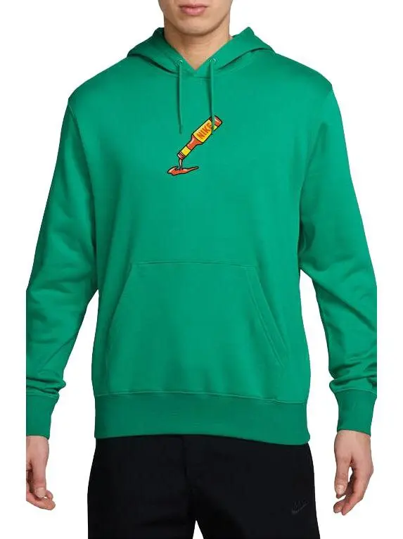 Nike Sportswear Club Sole Hoodie - Stadium Green