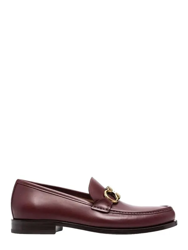 FERRAGAMO Ornament Slip-on Loafer - Purple