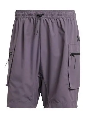 Adidas City Escape Woven Shorts - Grey Strata