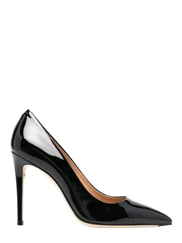 FERRAGAMO Plain Pointed Toe Pump - Black