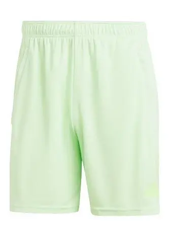Adidas Train Essentials Logo Shorts - Semi Green Spark