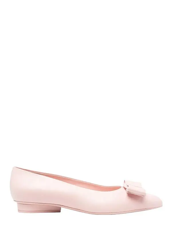 FERRAGAMO Viva Pointed Ballet Flats - Pink