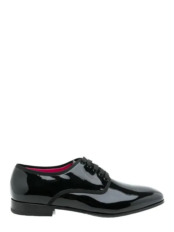 FERRAGAMO Derby Lace Up - Black