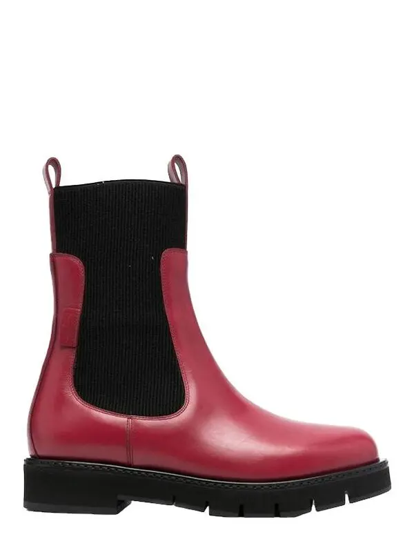 FERRAGAMO Ankle Boot - Red