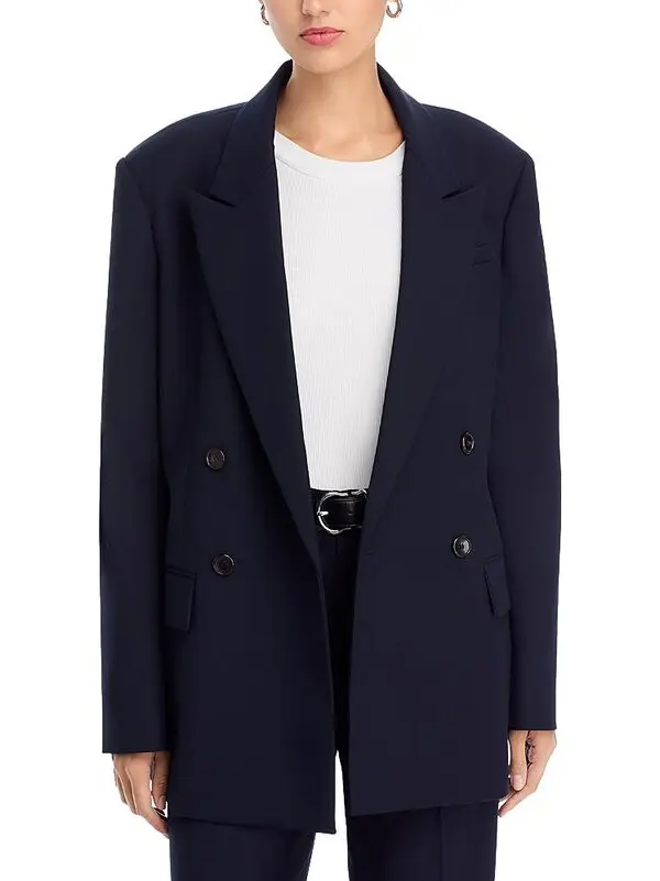 A.L.C. Calla Peak Lapel Jacket - Evening Blue