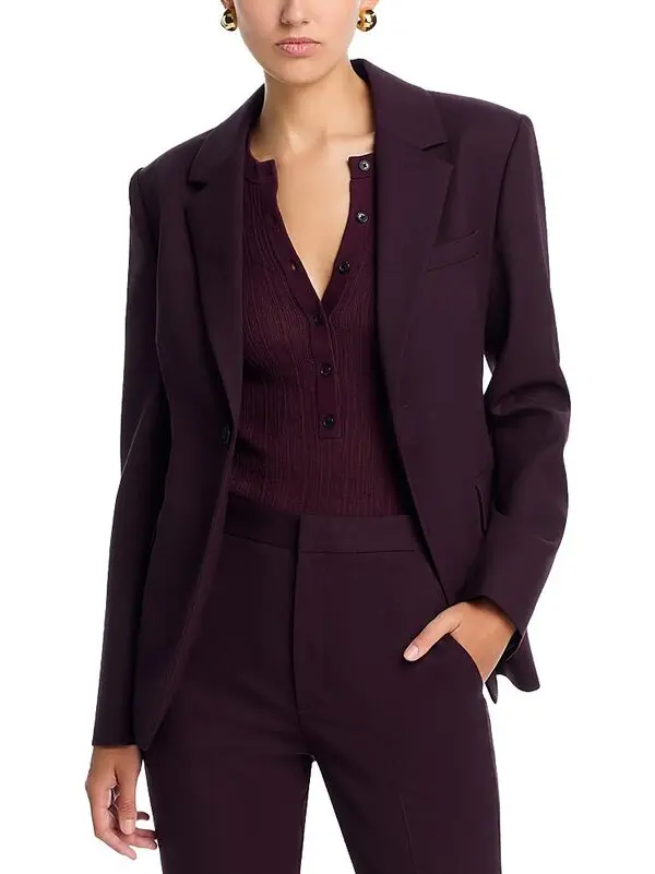 A.L.C. Elza Jacket - Deep Plum