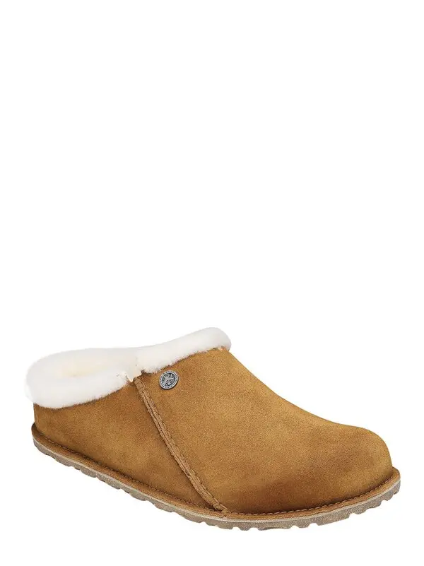 BIRKENSTOCK Zermatt Premium Suede Leather Slipper - Mink