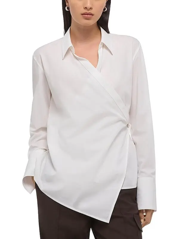Helmut Lang Wrap Shirt - White