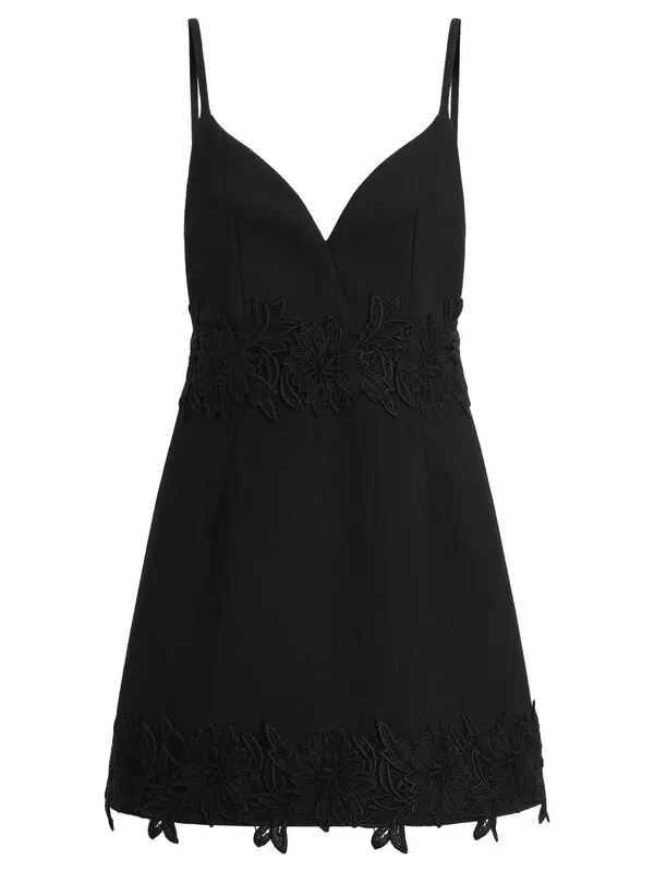 Dolce & Gabbana Stretch Wool Crêpe Dress - Black