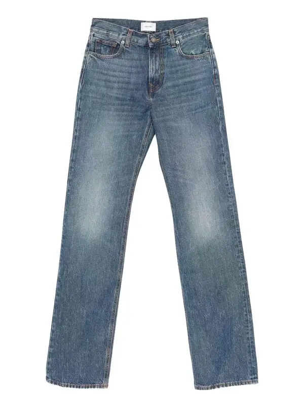 HAIKURE Cleo Dark-wash Straight Leg Jeans - Blue