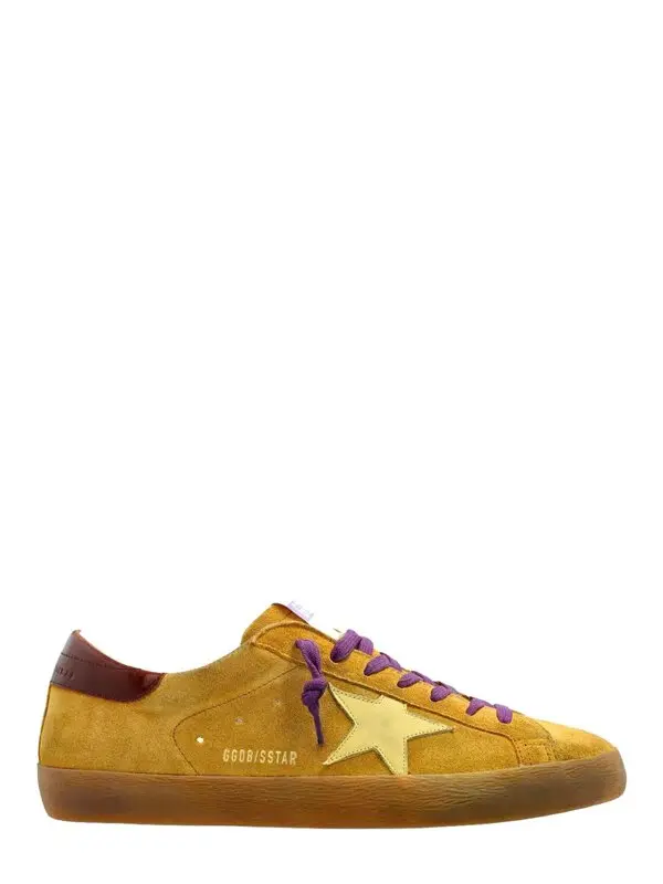 GOLDEN GOOSE Super-star Suede Sneakers - Yellow