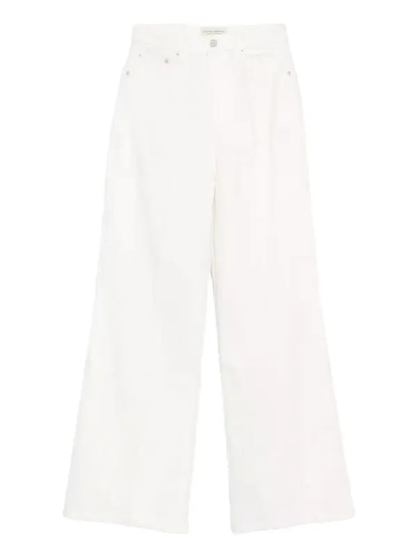 Officine Générale Romy Wide-leg Jeans - Neutrals