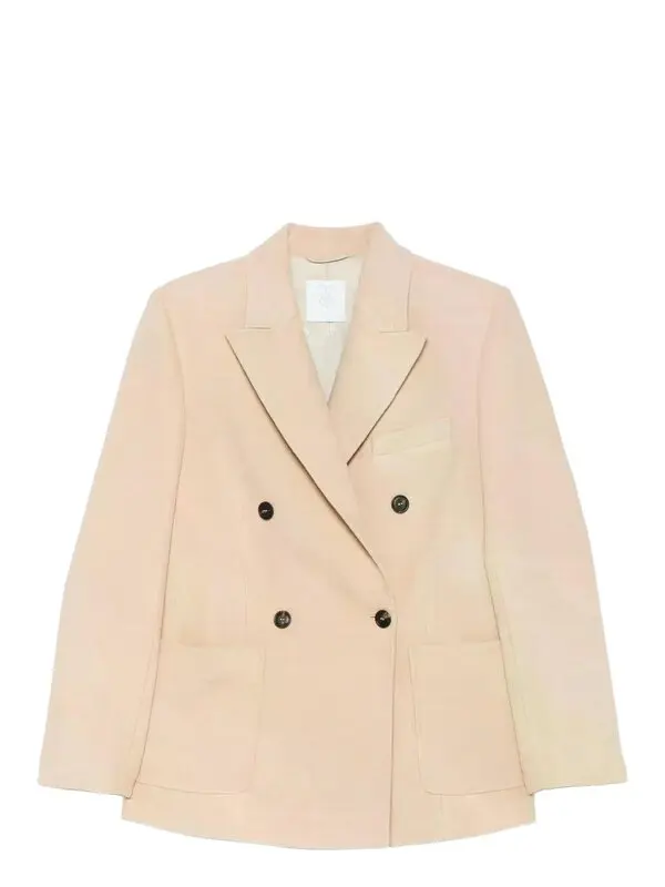 Eleventy Double-breasted Blazer - Neutrals