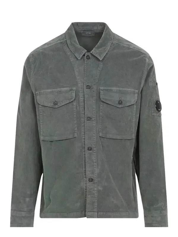 C.P. COMPANY Corduroy Shirt - Grey