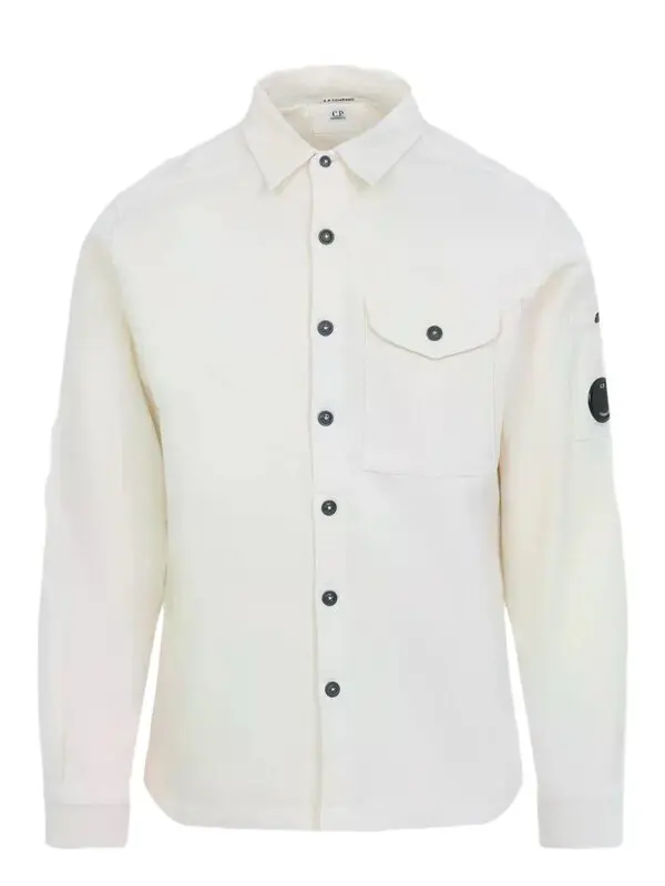 C.P. COMPANY Pocket-lens Shirt - White