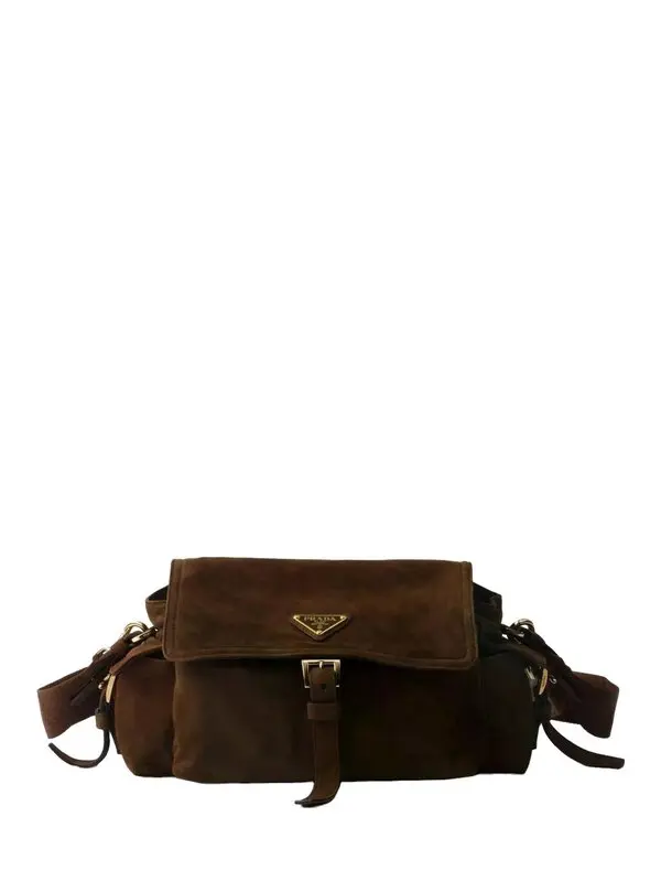 Prada Medium Explore Tote - Brown