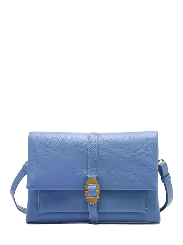 COCCINELLE Buckle-fastening Flap Shoulder Bag - Blue