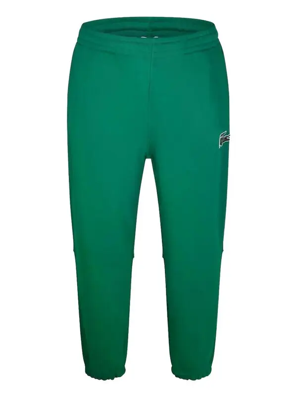 Lacoste Logo-embroidered Cuffed Joggers - Green