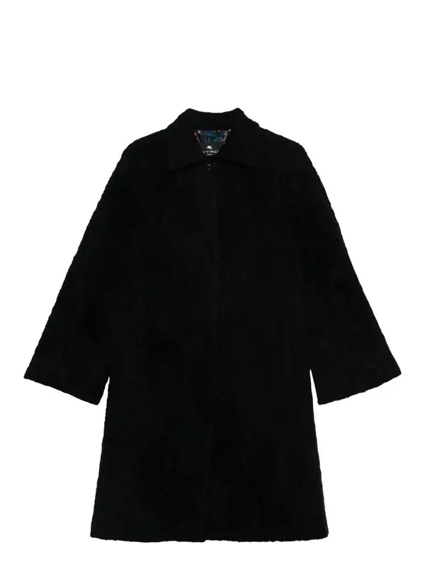 Etro Long-sleeve Coat - Black