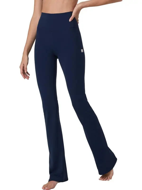 Vuori Allthefeels™ Slim Flare Bottoms - Blue Coast