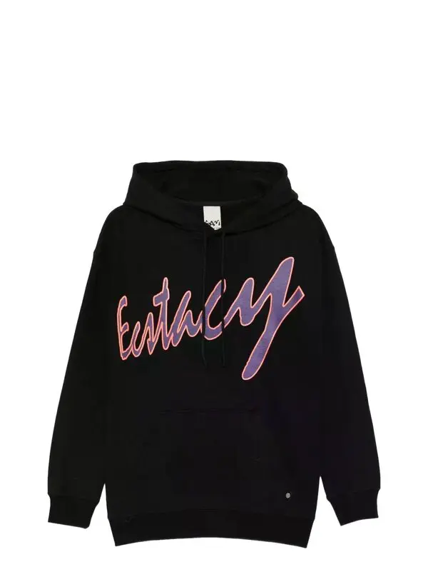 PERKS AND MINI Printed Hoodie - Black