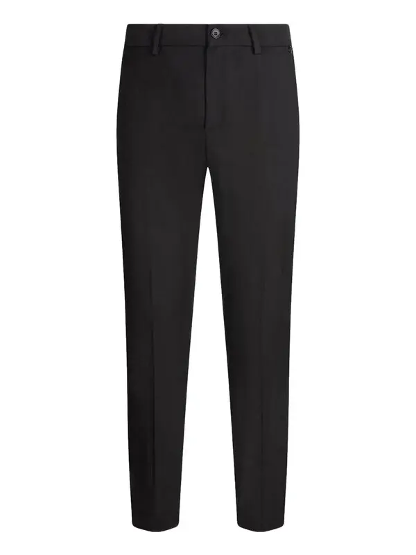Liu Jo Button-fly Straight Trousers - Black