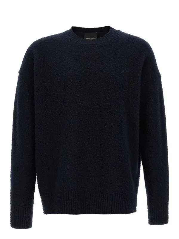 ROBERTO COLLINA Casentino Wool Sweater - Blue