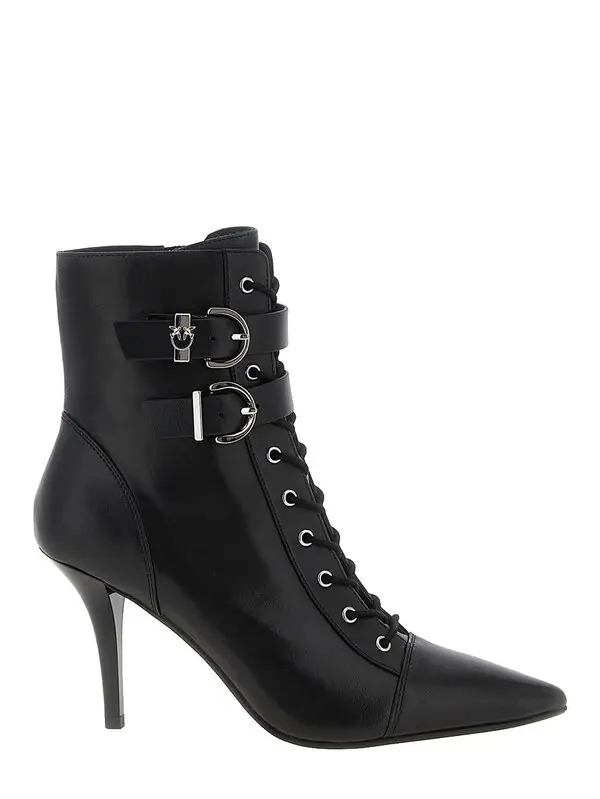 Pinko Lucy 27' Ankle Boots - Black
