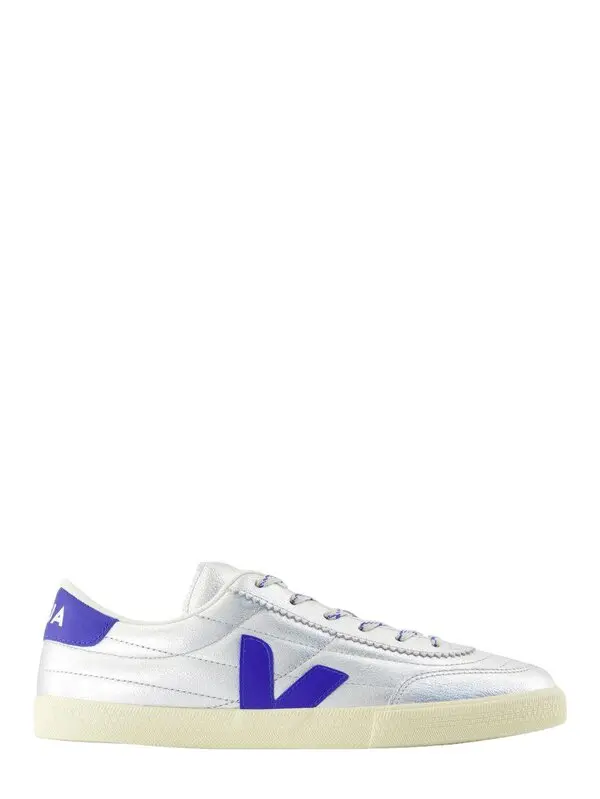 VEJA Panenka O.t. Leather Sneakers - Silver