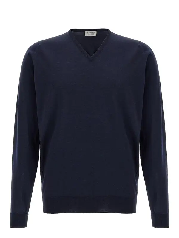 John Smedley Bobby Sweater - Blue