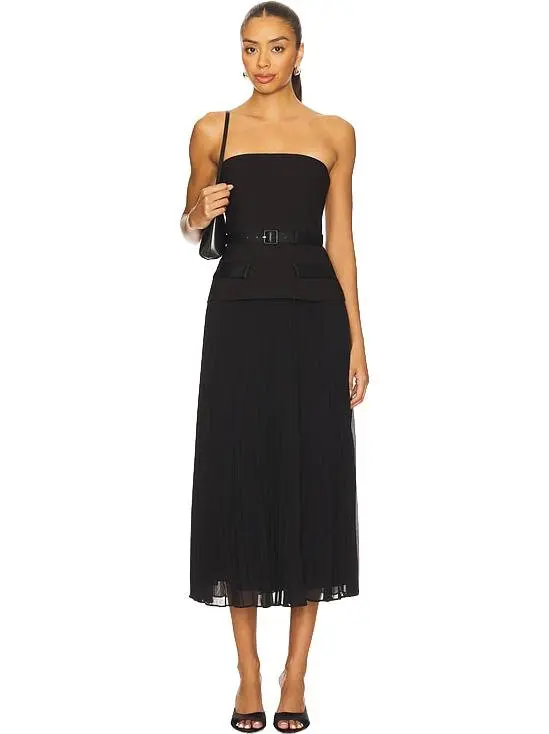 Likely Valora Midi Dress - Black
