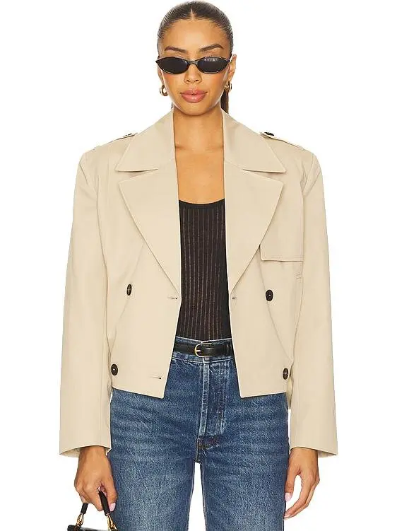 ANINE BING Greer Jacket - Oatmeal