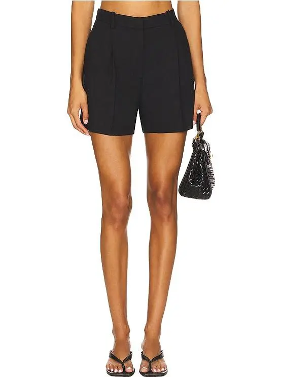 ANINE BING Trent Relaxed Short - Black